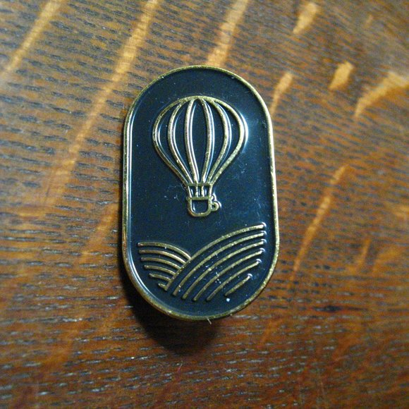 Hugo Tea | Accessories | Hugo Tea Company Gold Black Lapel Pin | Poshmark